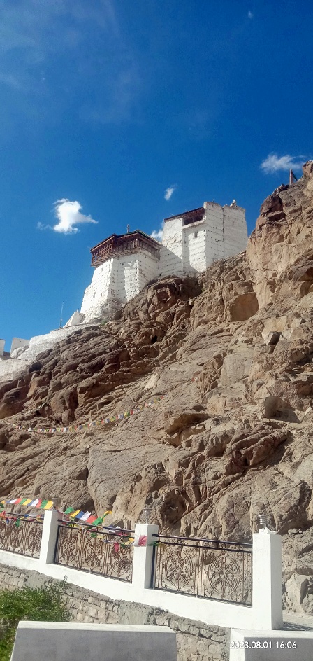 AT THE ‘PEAK OF VICTORY’ (TSEMO) MONASTERY WITH ONE-THOUSAND ARMED ...